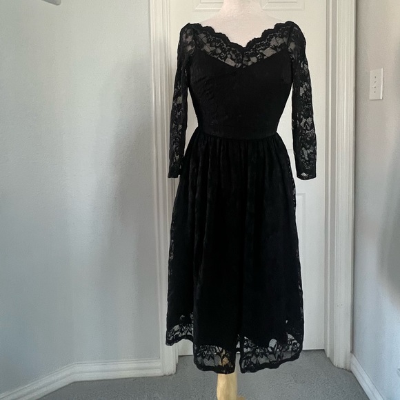 City Goddess London | Dresses | City Goddess London Lace Black Dress ...